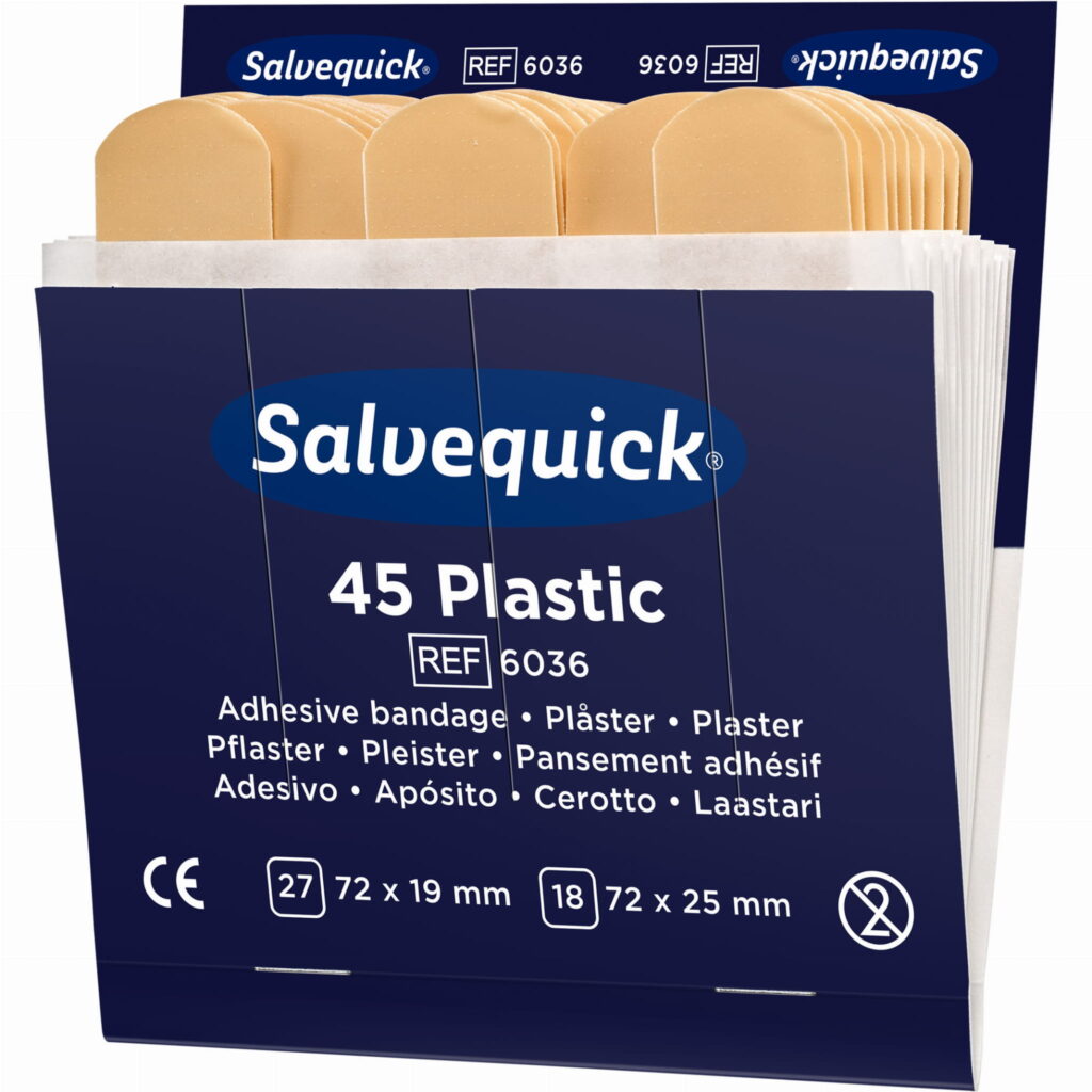 Plaster plastikowy Salvequick – Sendpol24 – sklep medyczny i ratowniczy ...